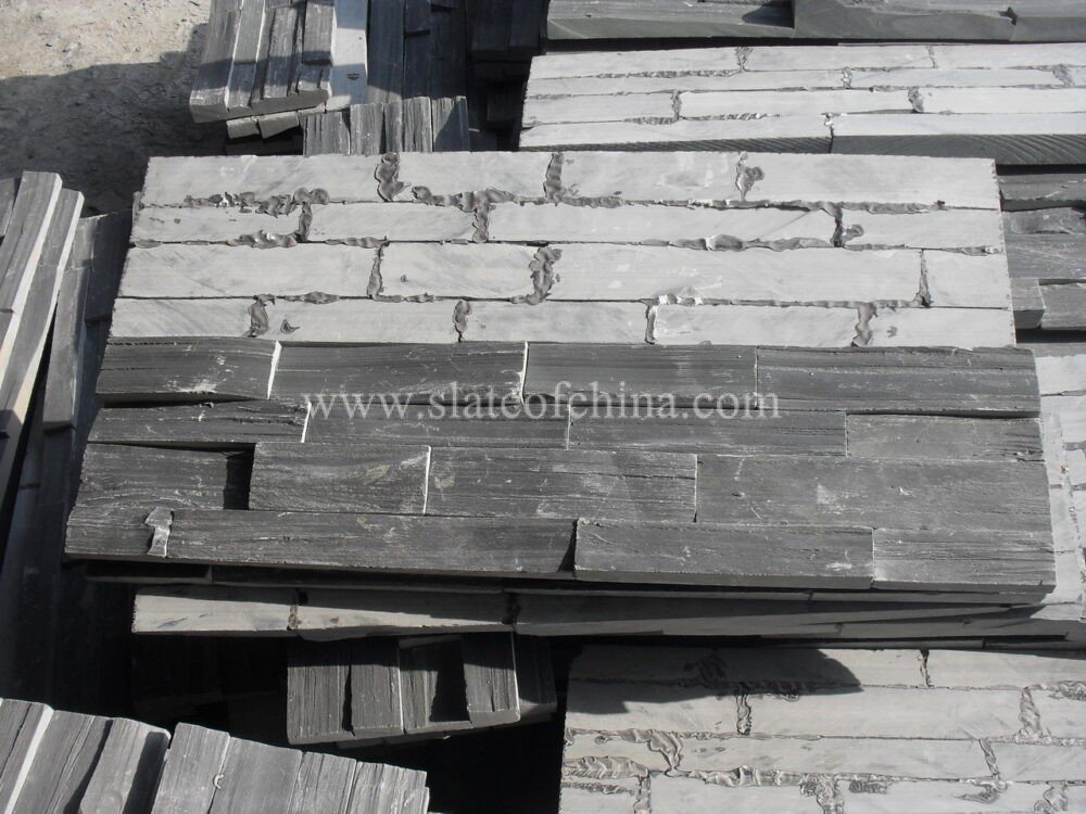 Black Rough Surface Slate Panel - Slate Of China