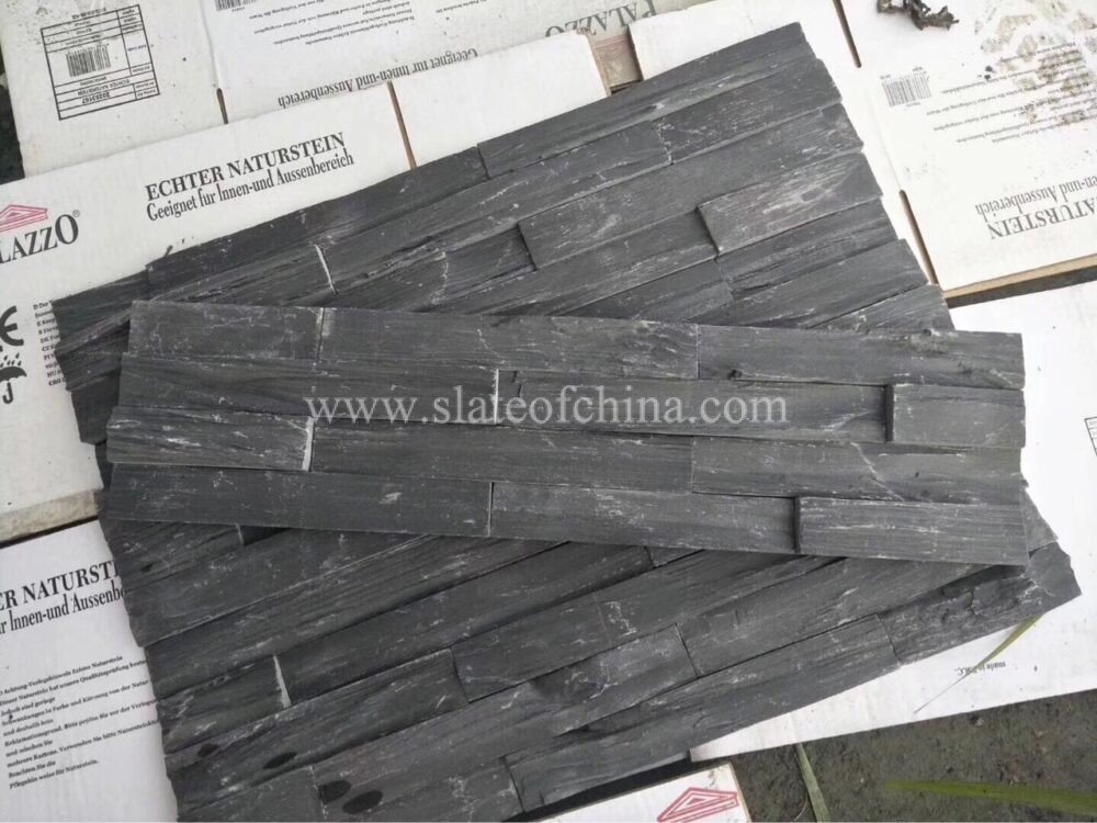 Black Rough Surface Slate Panel - Slate Of China