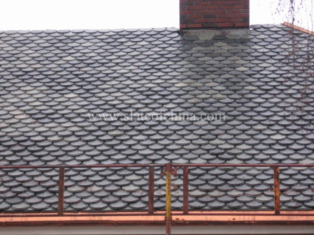 Fishscale Roofing Slate - Slate Of China
