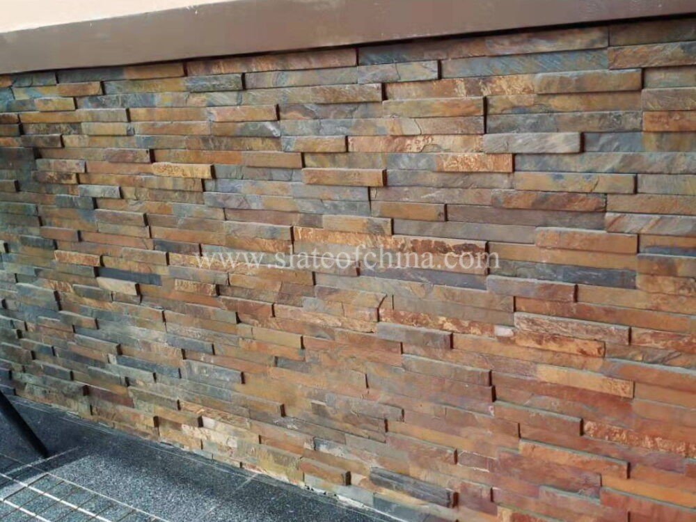 Rustic Split Slate Wall Panel - Slate Of China