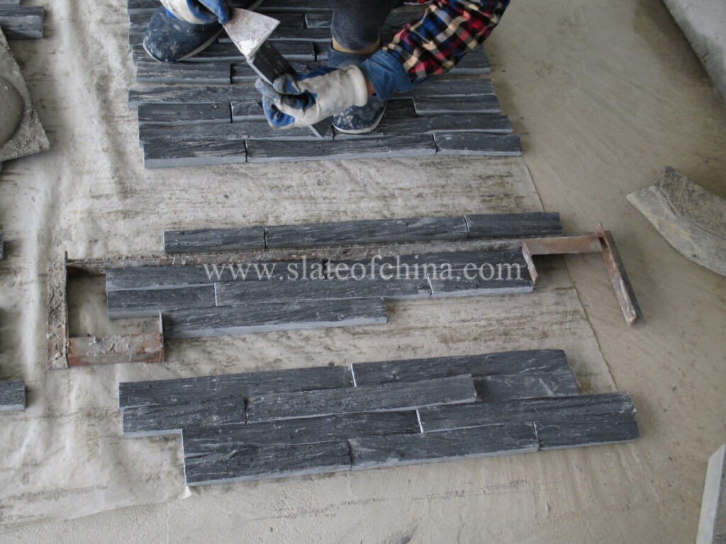 Z-shape Slate Ledge Stone Veneer Panel - Slate Of China