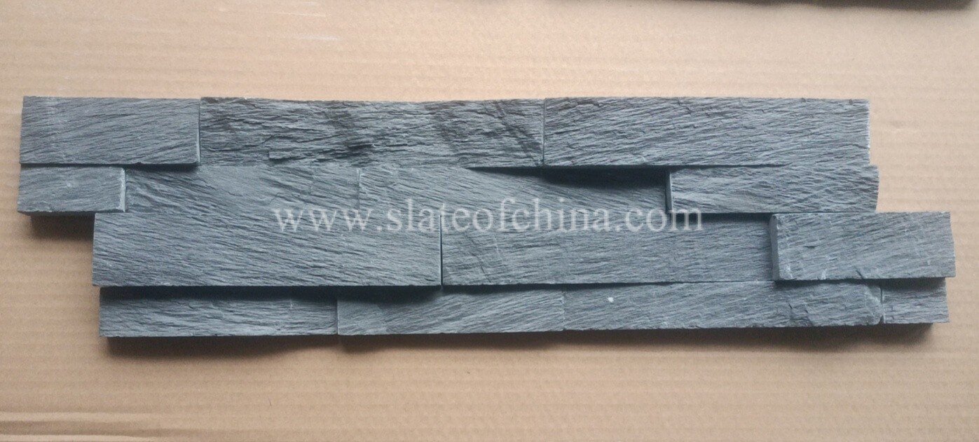 Pure Black Slate Wall Panel Stone - Slate Of China