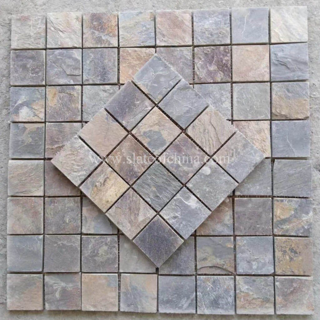 Outdoor Slate Mosaic - Slate Of China